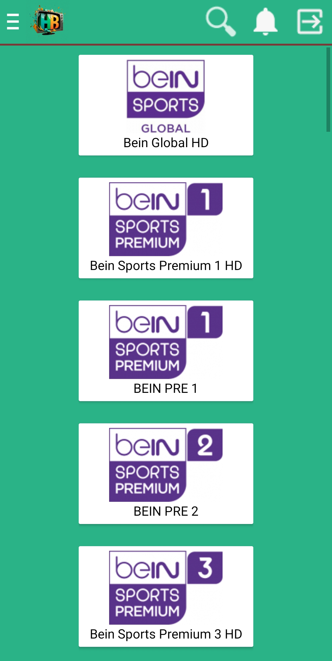 HBTV LIVE APP افضل تطبيق لمشاهدة القنوات العالمية المشفرة و المباريات مجانا